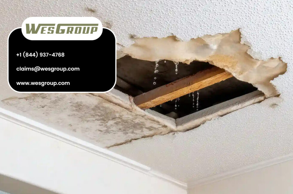 How Wesgroup Public Adjuster Helps for Roof Leak Insurance